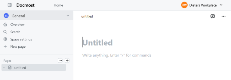 Docmost: all dein Wissen dokumentieren (und auch wieder finden!) - Dieter Schlosser | SCHLOSSER ...